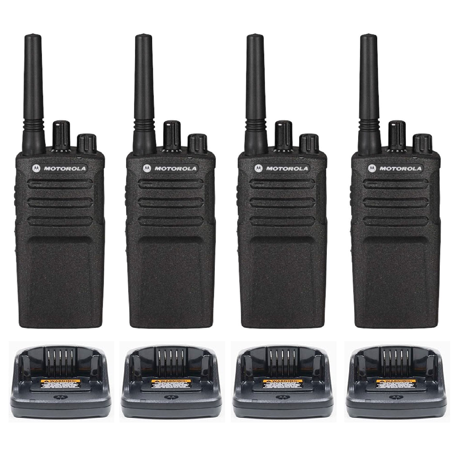 Motorola XT420 Quad Pack with Chargers PMR446 License Free Radio ...